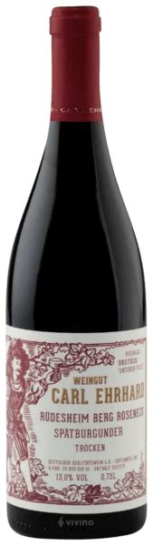 2019 Weingut Carl Ehrhard Rüdesheim Berg Roseneck Spätburgunder Trocken