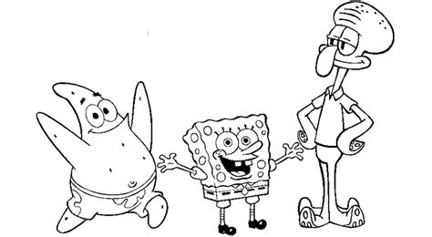 Bob Esponja Para Colorir Desenhos Imprimir