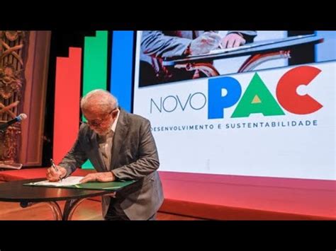 Presidente Lula participa do anúncio dos resultados do Novo PAC