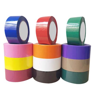 90 Mic Waterproof BOPP Adhesive Tape Transparent Clear Color