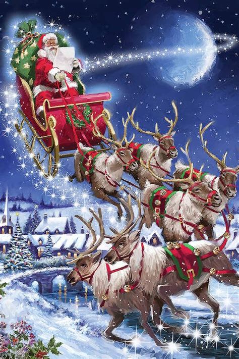 Father Christmas Wallpaper EnWallpaper