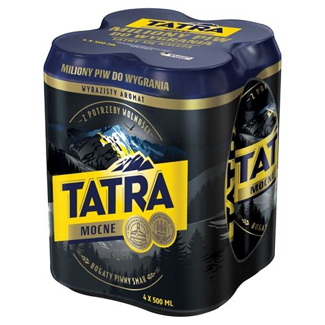 Tatra Piwo Jasne Pe Ne X Ml Promocja Biedronka Ding Pl