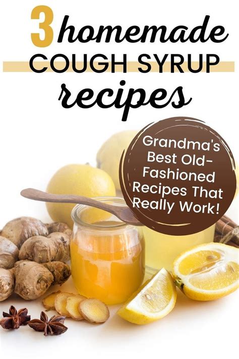 Best Homemade Cough Syrup Recipes That Really Work Recipe