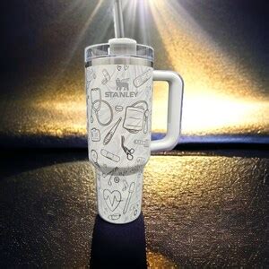Nurse Stanley Nursing Engraving Nurse Tumbler Hospital Etsy