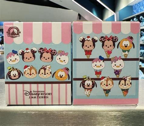 Tsum Tsum Ice Cream Mystery Pin Set At Shanghai Disney Resort Disney