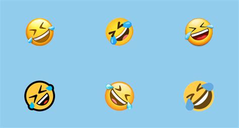 Rolling On The Floor Laughing Emoji U F Clip Art Library