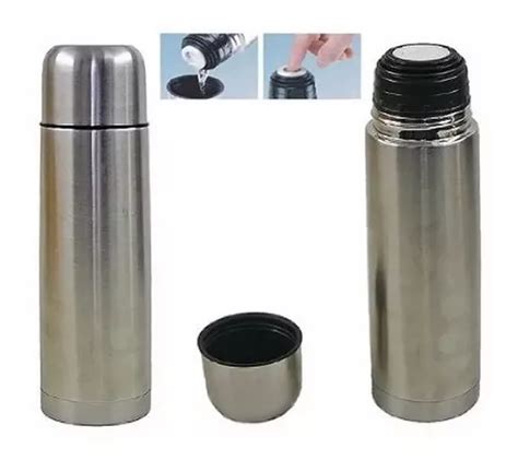 Garrafa Térmica Inox 500ml Aço Vacuum Inquebrável MercadoLivre