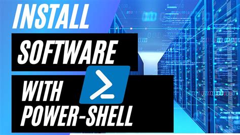 Install Software With Powershell YouTube
