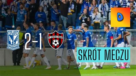 Lech Pozna Vs Spartak Trnava Liga Konferencji Skr T Meczu