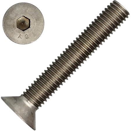 Vite A Testa Svasata SECCHARO M10 X 70 Mm Acciaio Inox V2A VA A2 DIN