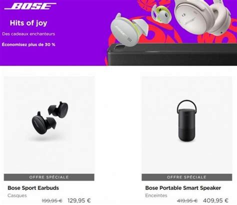 50 semaine week 15 12 2022 28 12 2022 Offres Spéciales Bose