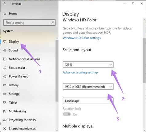 Como redefinir as configurações de exibição para o padrão no Windows 10