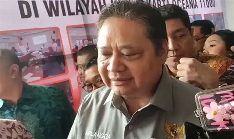 Airlangga Inflasi Terkendali Terendah Dekade Terakhir