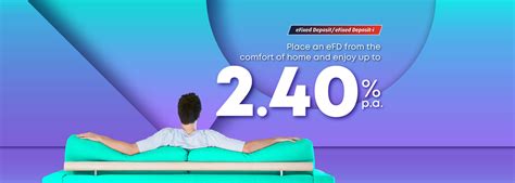 Fixed Deposit FD Promotion EFD Promotion Hong Leong Bank