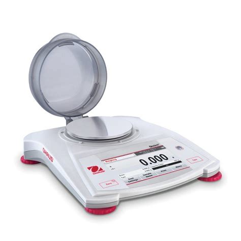 Balanza de Laboratorio Ohaus Scout STX Tamaño plato 12 cm Capacidad y