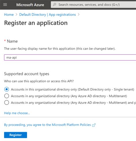 use multiple azure ad access tokens in an asp net cor