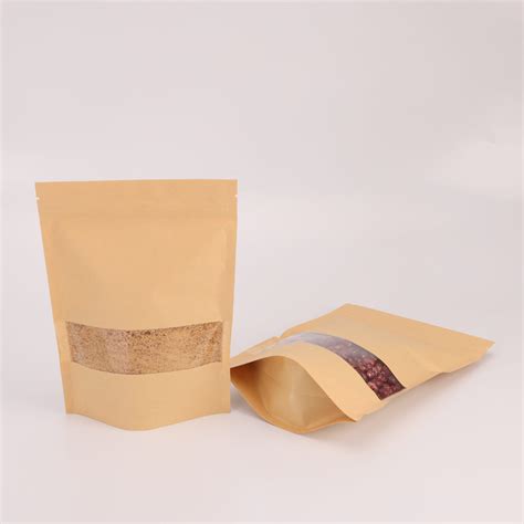 BOLSA DOYPACK KRAF CON VENTANA 250 GR HEF Packing