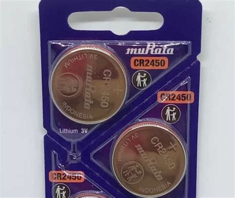 Bateria Pila Murata Cr2450 3v X 2 Und Cuotas sin interés