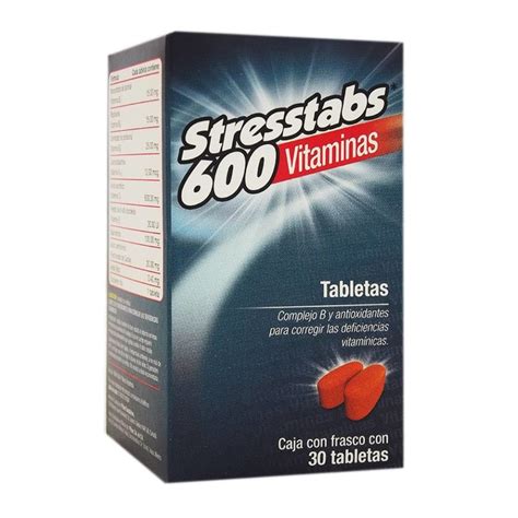 Multivitamínico Stresstabs 600 tabletas 30 pzas Walmart