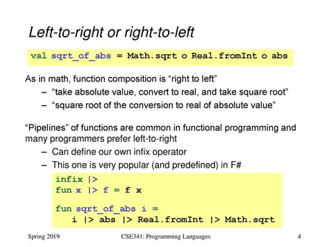 cse341 programming languages lecture 9 function closure idioms ppt download