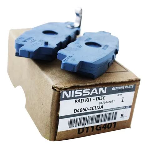 Jgo De Balatas Tras Nissan Original Xtrail 07 14 Rogue 07 15