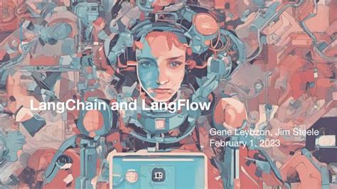 generative ai application development using langchain and langflow ppt