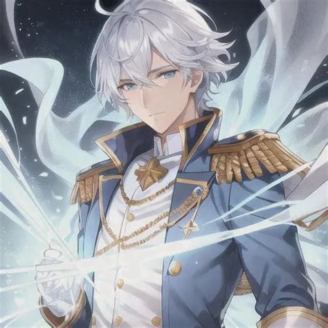 Handsome Male Extremely Detailed Cyan Sparkling Eye
