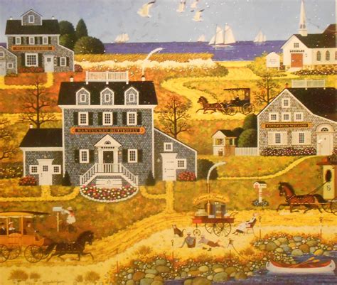 Solve Thicketberry Cove Charles Wysocki Jigsaw Puzzle Online With 598