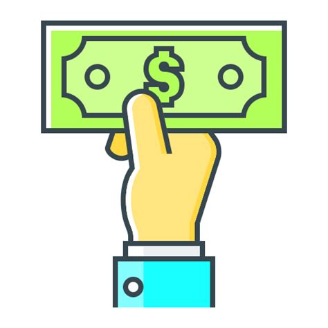 Icono De Pago En Efectivo Generic Outline Color