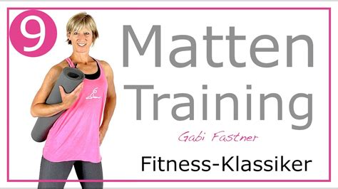 9 25 min Figurtraining auf der Matte Fitness Klassiker für