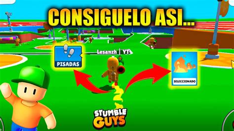 COMO CONSEGUIR LAS PISADAS DE FUEGO EN STUMBLE GUYS FACIL Y RAPIDO
