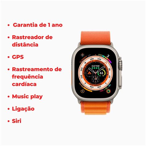 O Melhor E Mais Recente Relogio Smartwatch Iwo Watch Ultra