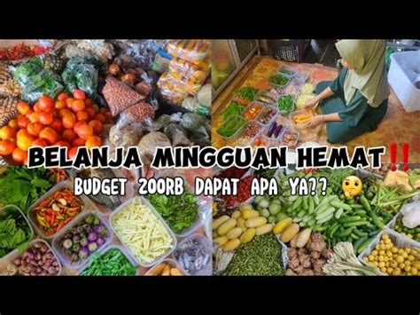 Belanja Mingguan Hemat Di Pasar Tradisional Sukamara Kalimantan Tengah