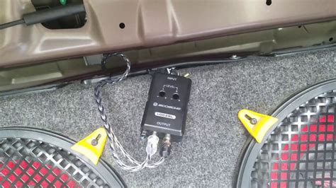 SOLUTION How To Install Amplifier And Subwoofers On A Stock Stereo