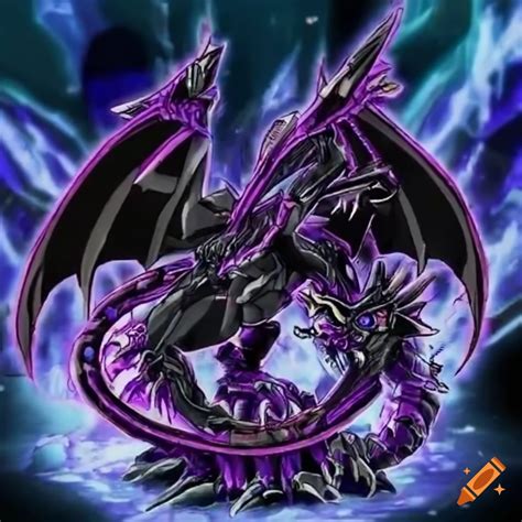 Dark Machine Fusion Dragon Card In Yu Gi Oh Style On Craiyon