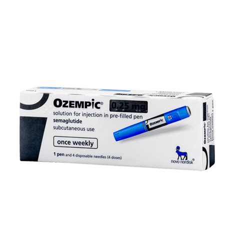 Ozempic 0 25mg Solution For Injection In A Pre Filled Pen Teleta Pharma