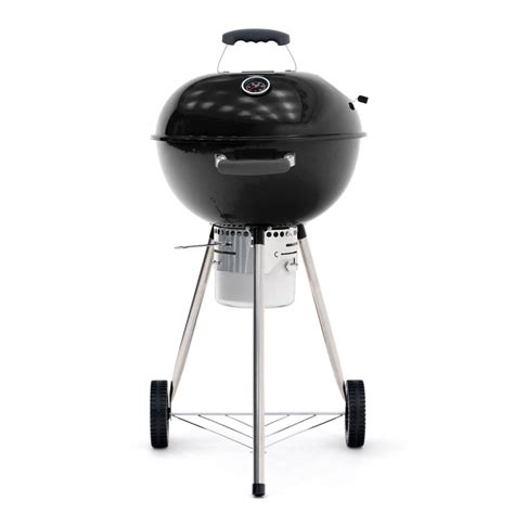 Barbacoa de Carbón Portátil con Ruedas Kekai Yellowstone 58x47x100 cm