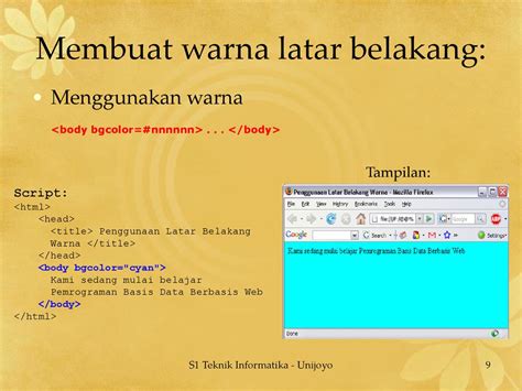 pemrograman basis data berbasis web ppt download