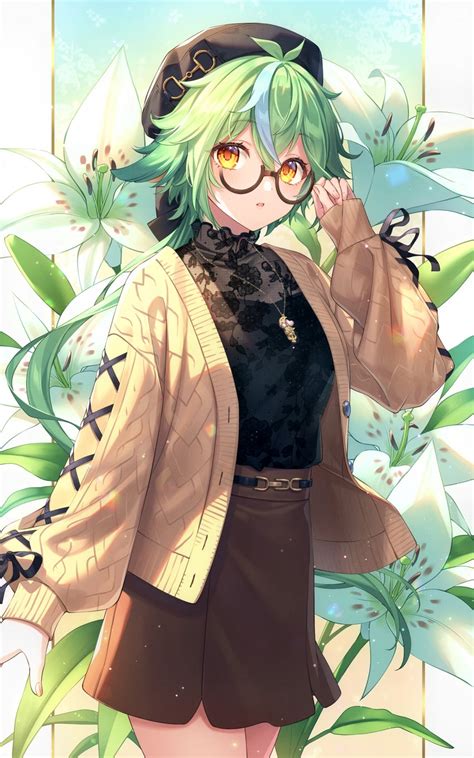 Sucrose Genshin Impact Drawn By Bshi Edayo Danbooru