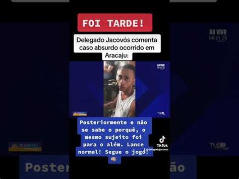 Delegado Jacovós detona mais um indivíduo que praticou crime em ônibus