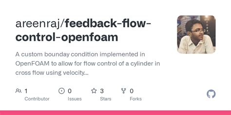 GitHub Areenraj Feedback Flow Control Openfoam A Custom Bounday