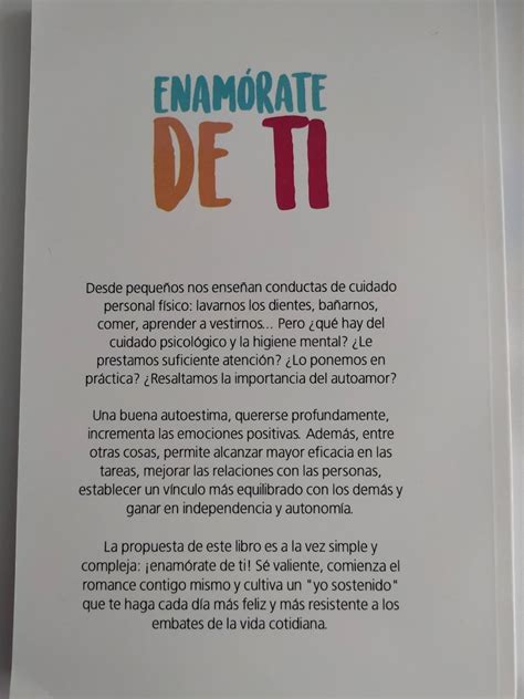 Libro Enamórate De Ti Walter Riso Mercado Libre