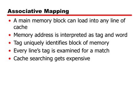 What Is Set Associative Mapping In Computer Architecture Design Talk
