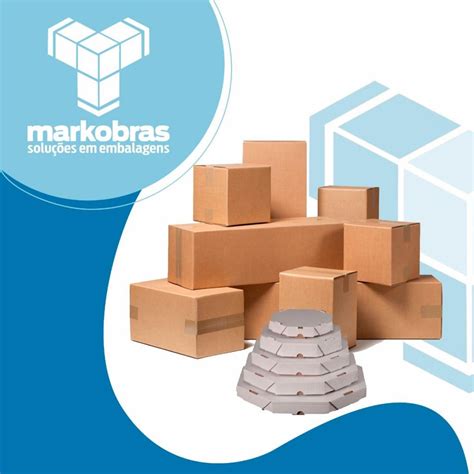 Caixa de papelão ondulado Papel Kraft SP