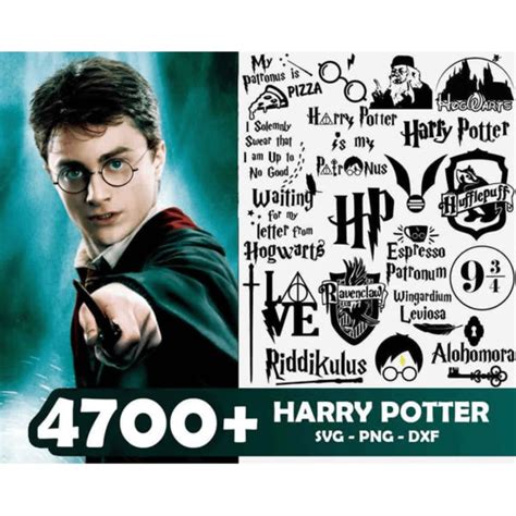 Harry Potter SVG Harry Potter PNG Harry Potter Clipart Harry Potter