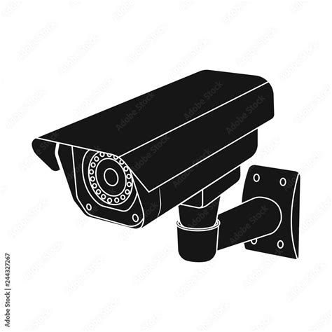 Vector Illustration Of Cctv And Camera Logo Collection Of Cctv And