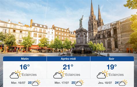 M T O Clermont Ferrand Pr Visions Du Lundi Juillet