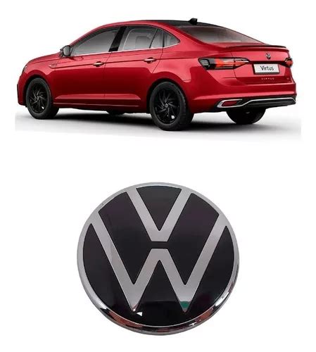 Emblema Vw Traseiro Porta Malas Novo Virtus Original