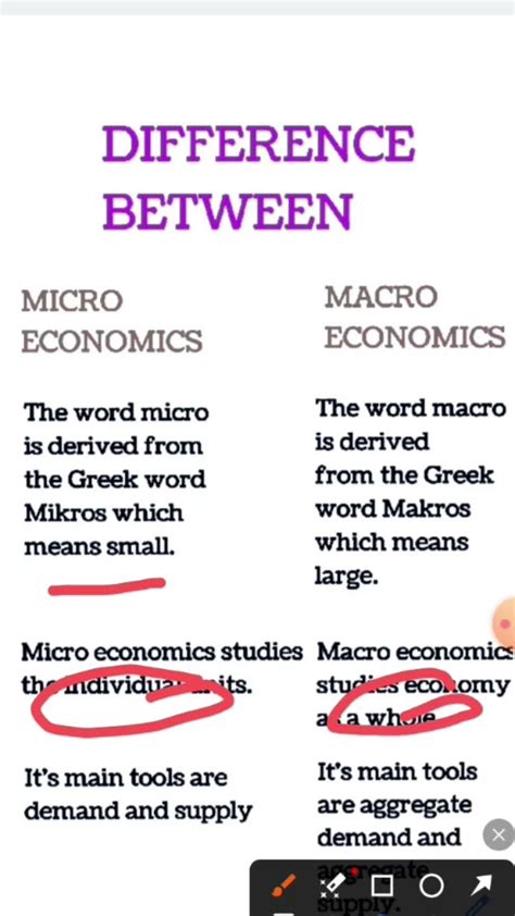 Difference Between Micro And Macro Economics Microeconomics