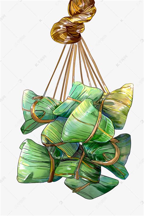 端午端午节水彩风粽子素材图片免费下载 千库网